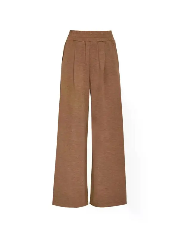 Varley Pleated Trousers - Brown