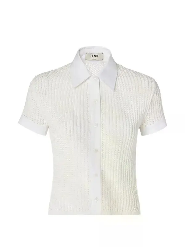 Fendi Short-sleeve Shirt - White