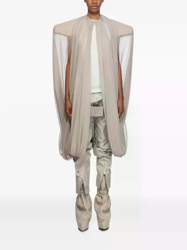 Rick Owens Draped Mini Dress - Grey