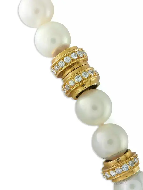 LB EXCLUSIVE 18k Yellow Diamond And Sapphire Necklace
