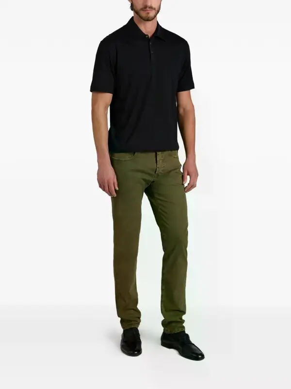 SLOWEAR Five-pockets Trousers - Green