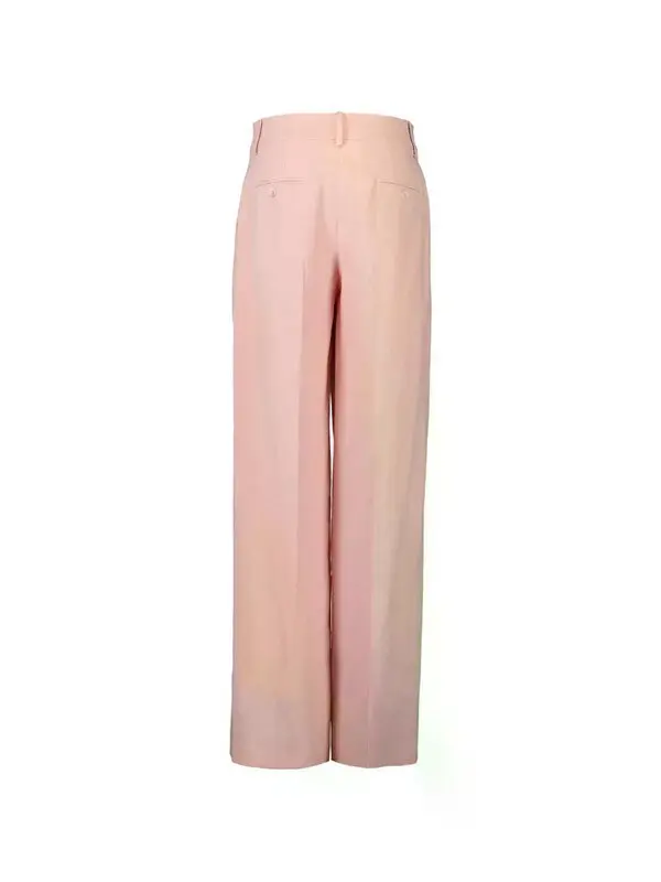 Michael Kors Pleated Palazzo Pants - Pink