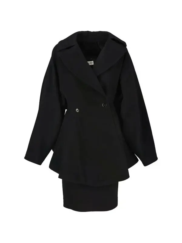 Alaïa Wool Coat And Skirt Set