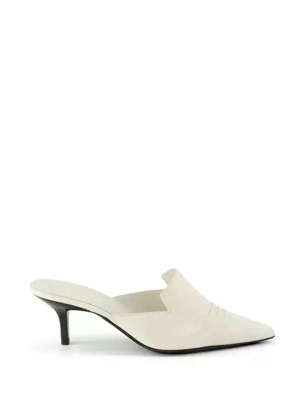 IRO PARIS Pleated Point-toe Mules