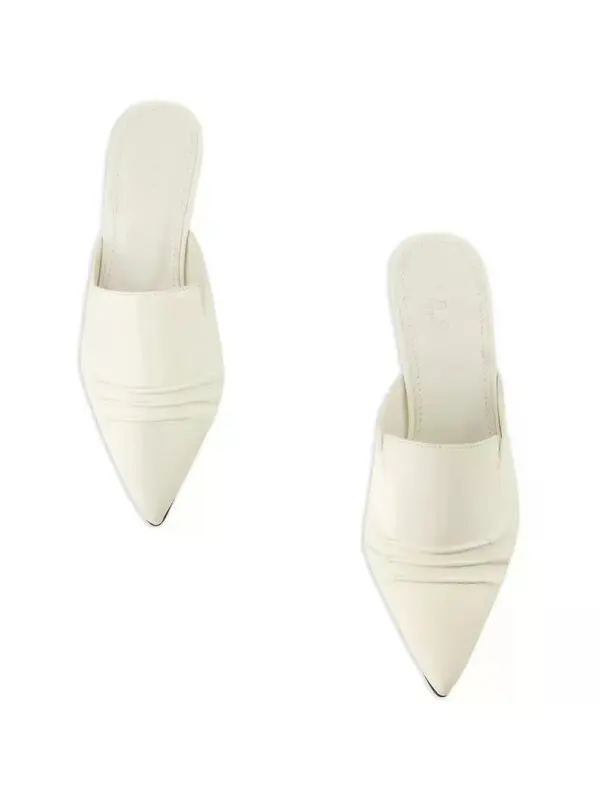 IRO PARIS Pleated Point-toe Mules