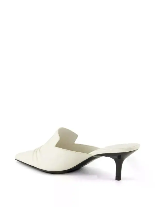 IRO PARIS Pleated Point-toe Mules