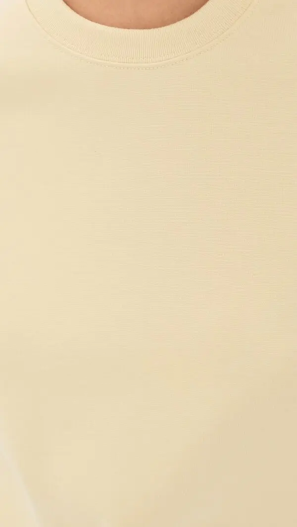 Ossou Short Sleeve Shale Tee - Butter