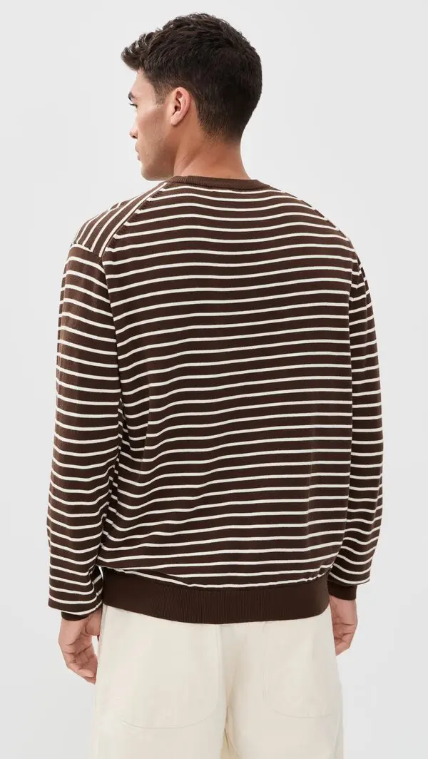 Madewell Core Cotton Long Sleeve Crew Sweater