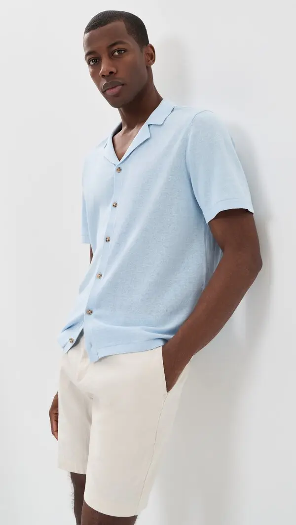 Onia Cotton Linen Camp Sweater