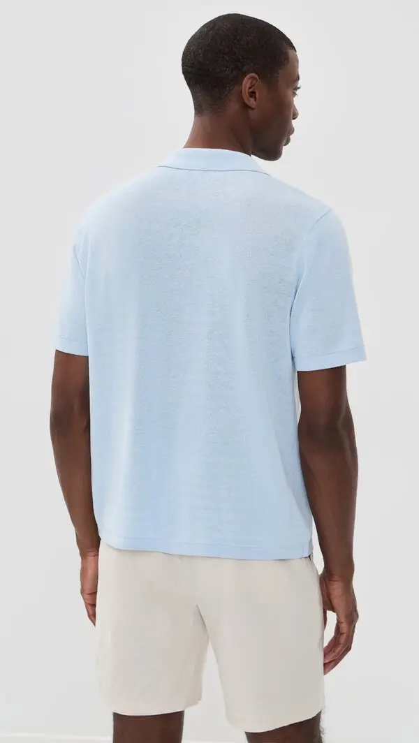 Onia Cotton Linen Camp Sweater