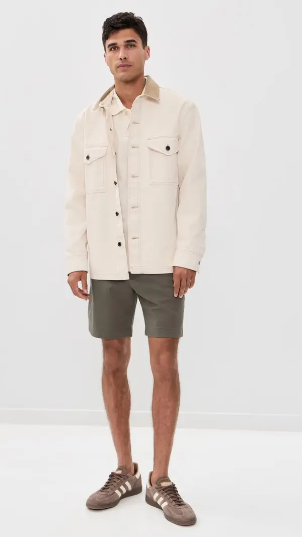 Theory Standard Chino Shorts - Morel