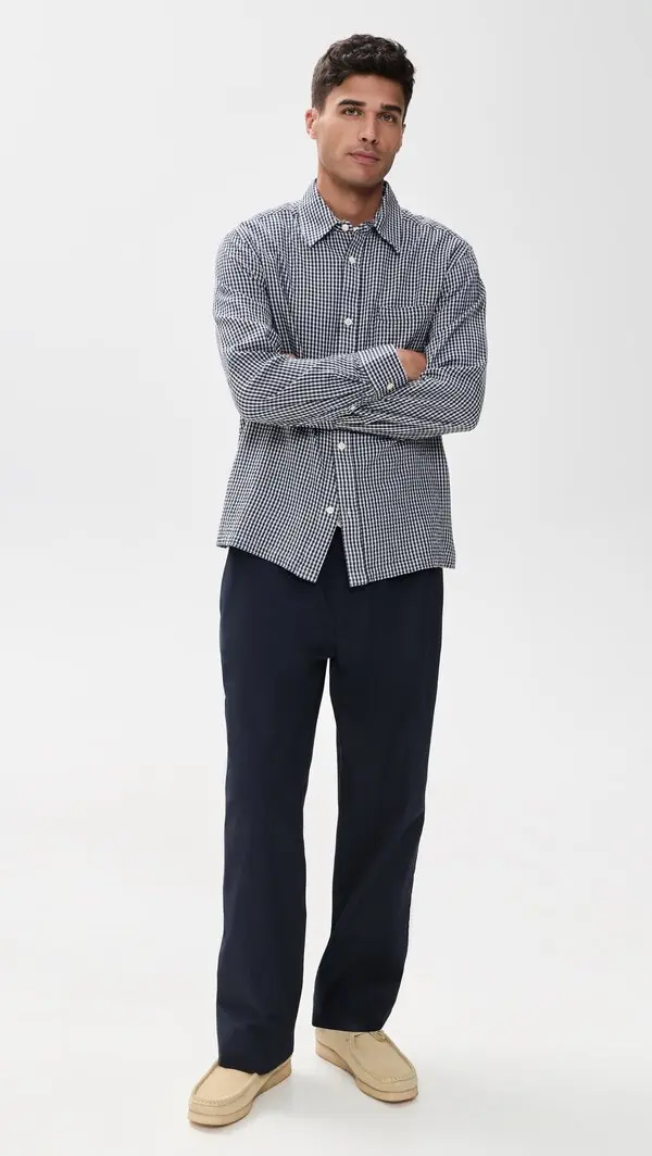 FAR AFIELD Gingham Costa Shirt