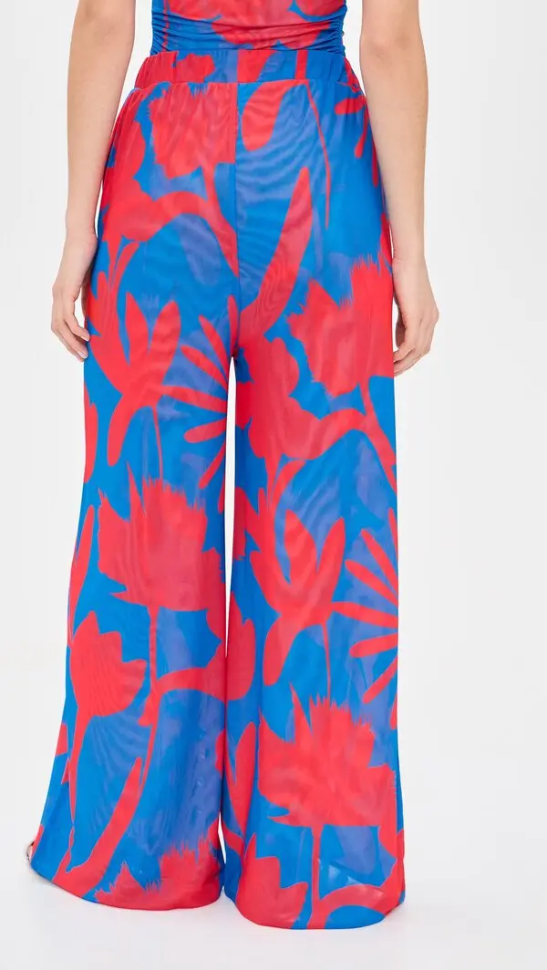Eywasouls Malibu Seby Tropical Print Pants - Radiant Flora
