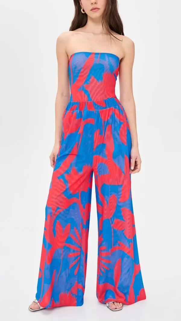 Eywasouls Malibu Seby Tropical Print Pants - Radiant Flora