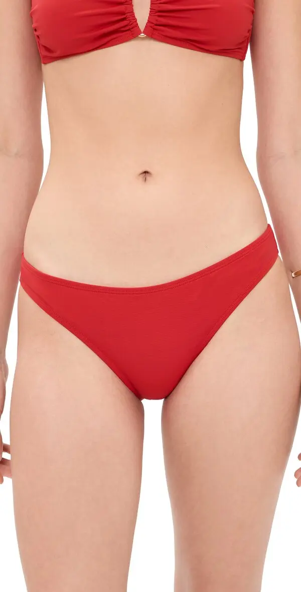 NILI LOTAN Bikini Bottom - Red