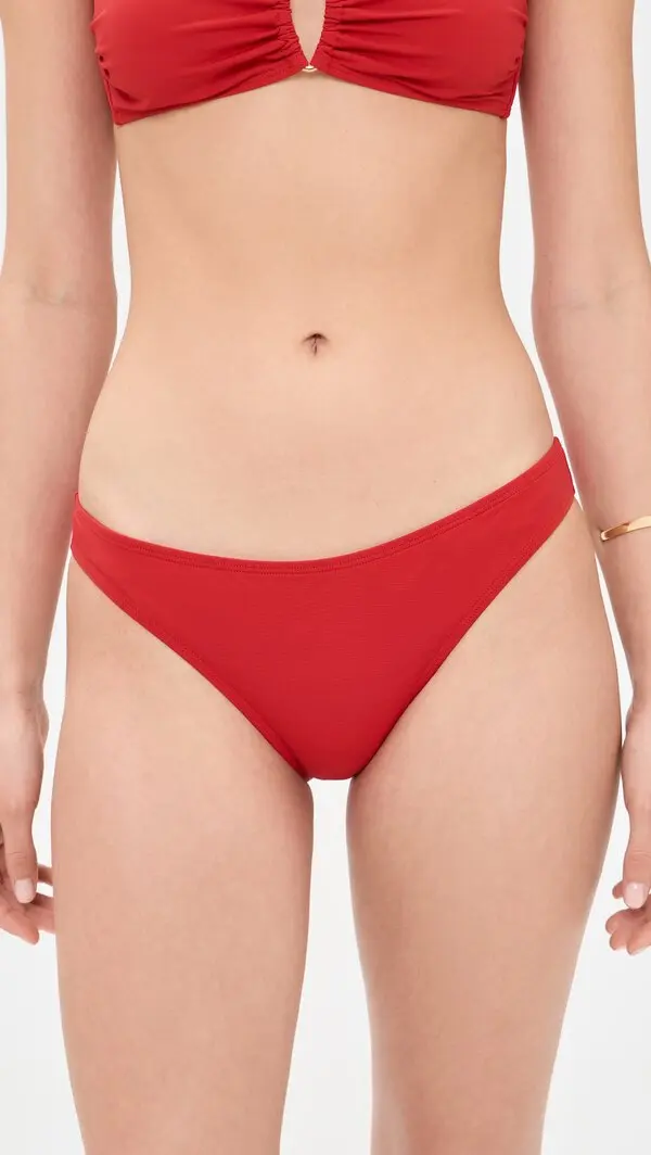 NILI LOTAN Bikini Bottom - Red