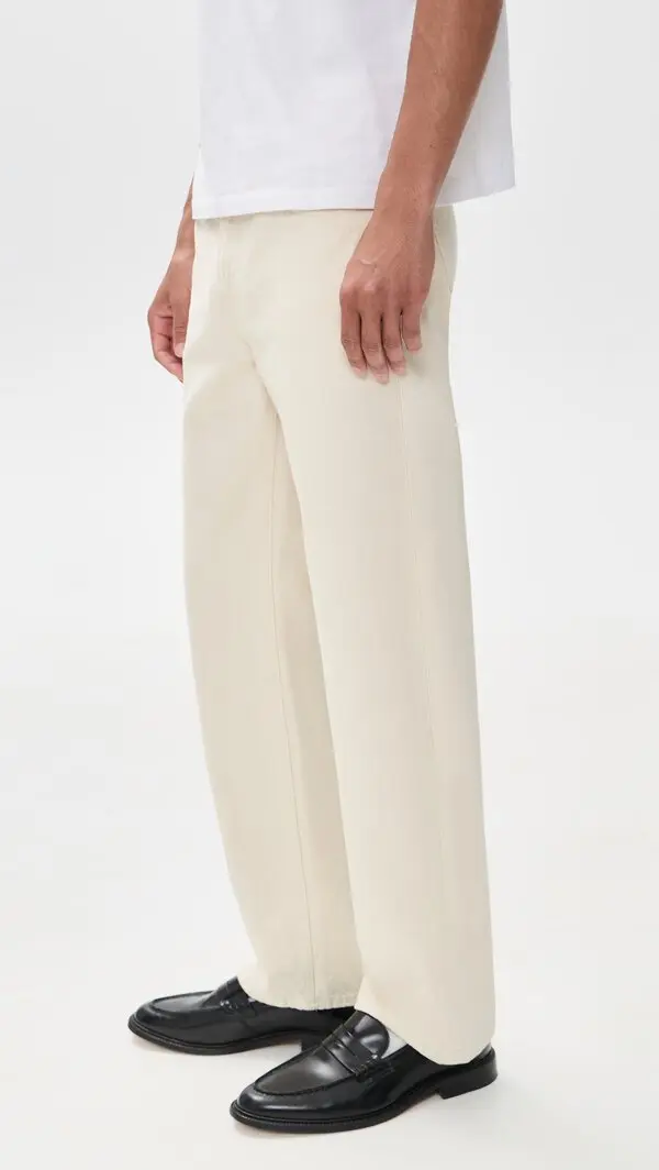 CORRIDOR Straight Leg Jeans - Natural