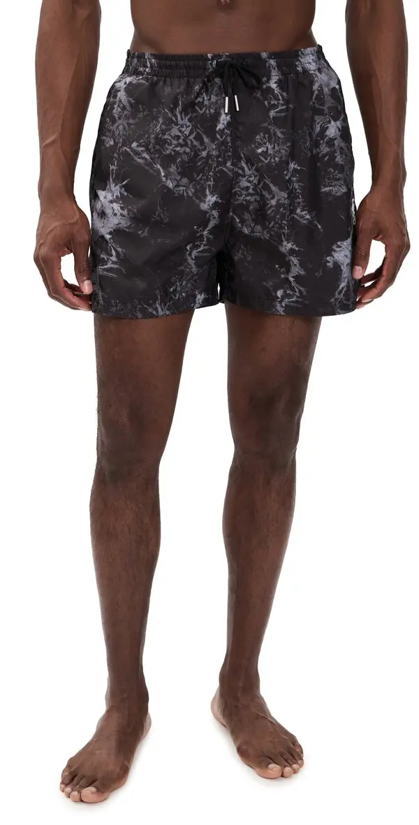 STOCKHOLM SURFBOARD CLUB Ingo Swim Shorts - Acid Black