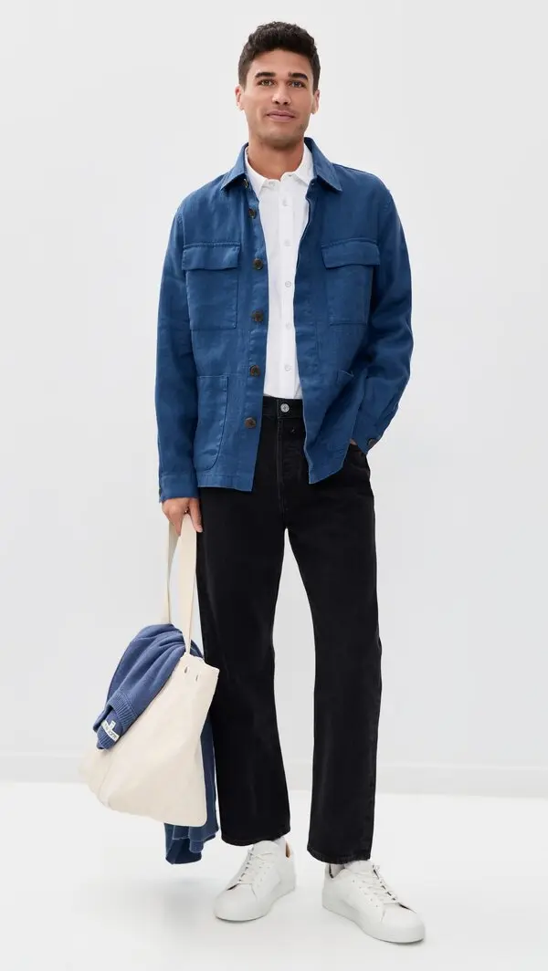 ALEX MILL Jared Work Jacket - French Navy