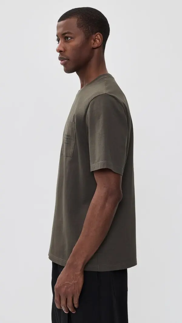 Maison Kitsuné Poetic Script Comfort T-shirt - Beluga