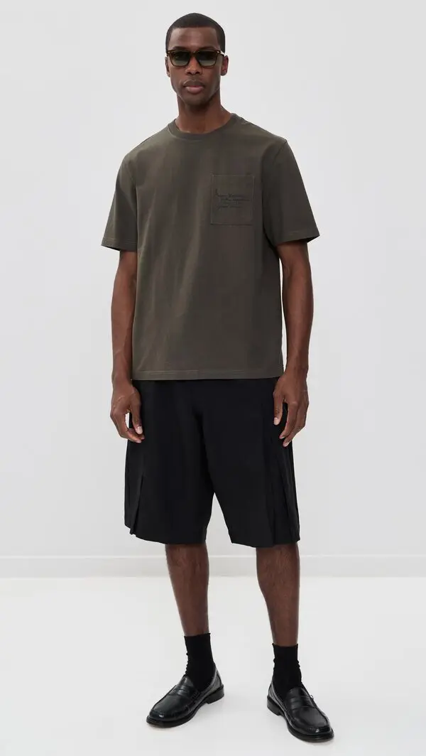 Maison Kitsuné Poetic Script Comfort T-shirt - Beluga