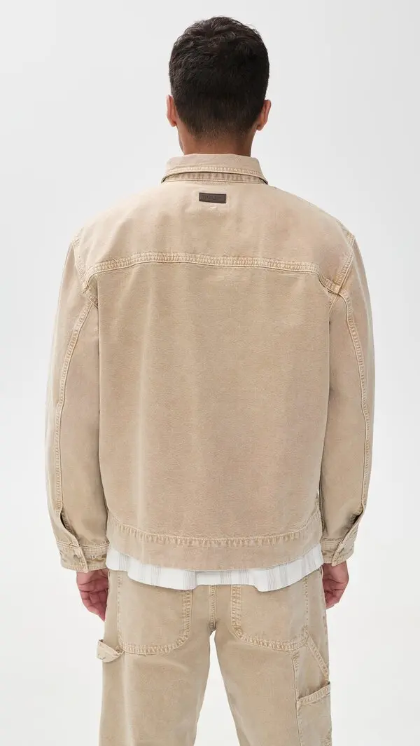 Rag & Bone Canvas Hudson Jacket - Antitaupe