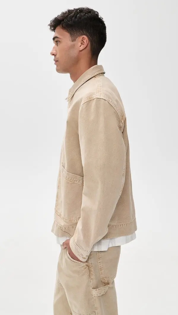 Rag & Bone Canvas Hudson Jacket - Antitaupe