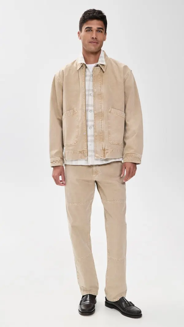 Rag & Bone Canvas Hudson Jacket - Antitaupe