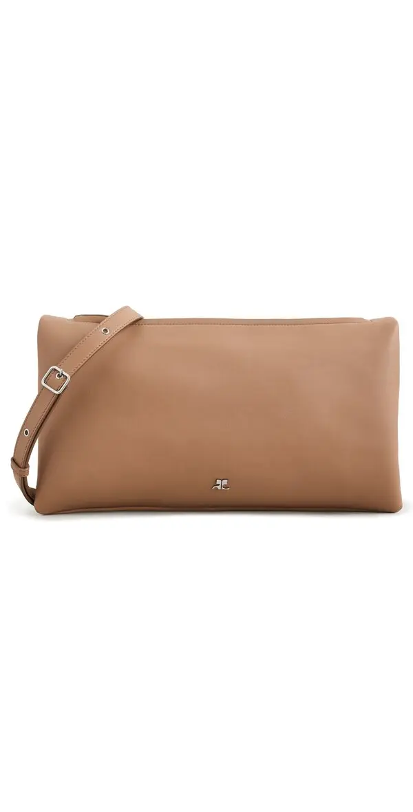 COURREGES Cuff Leather Bag