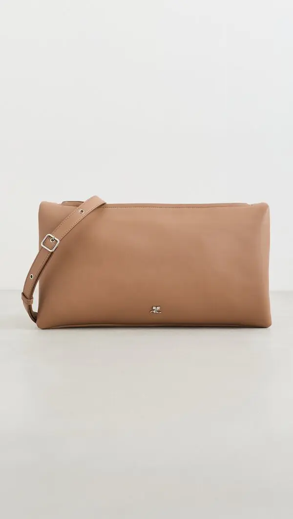 COURREGES Cuff Leather Bag