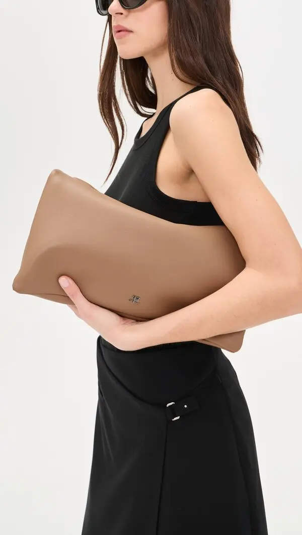 COURREGES Cuff Leather Bag
