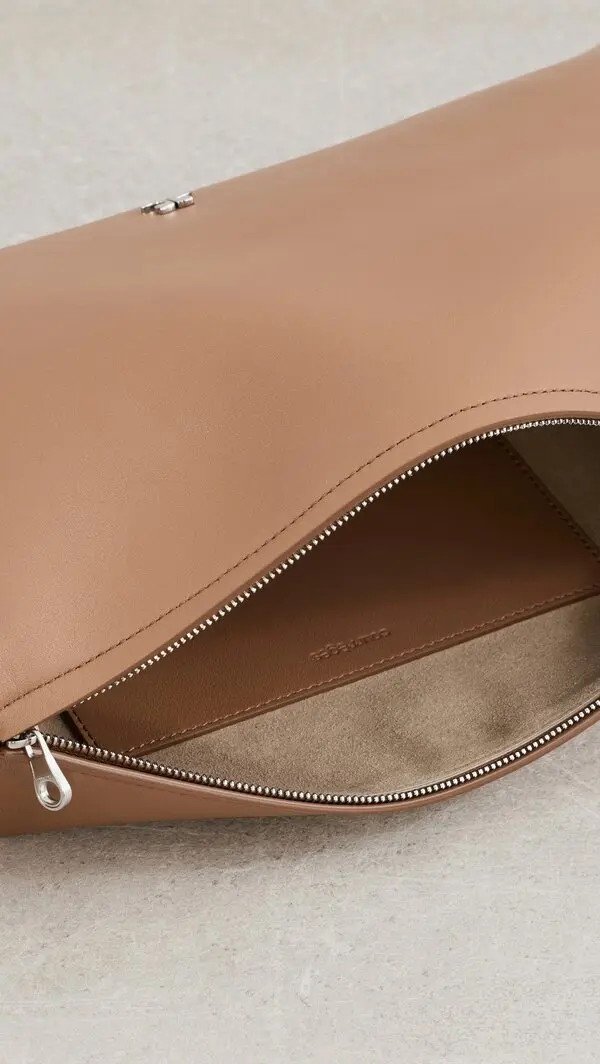 COURREGES Cuff Leather Bag