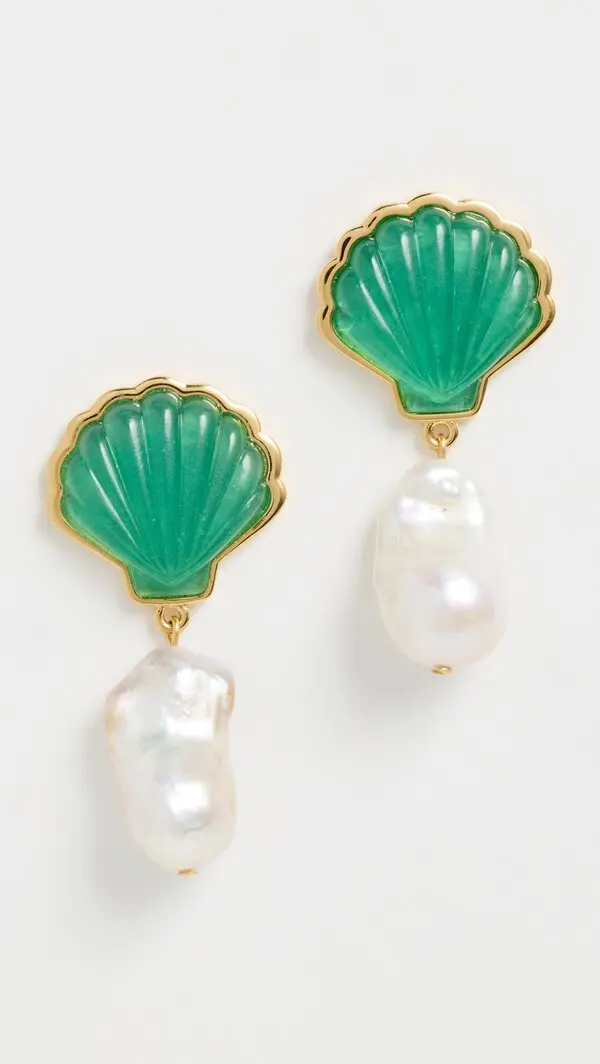 LIZZIE FORTUNATO Marina Drop Earrings