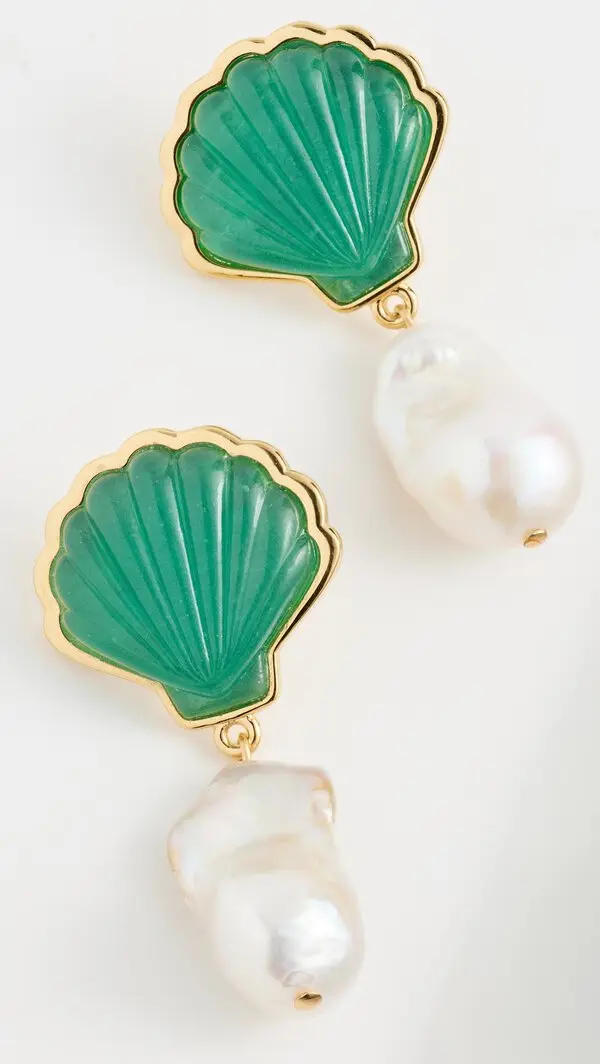 LIZZIE FORTUNATO Marina Drop Earrings