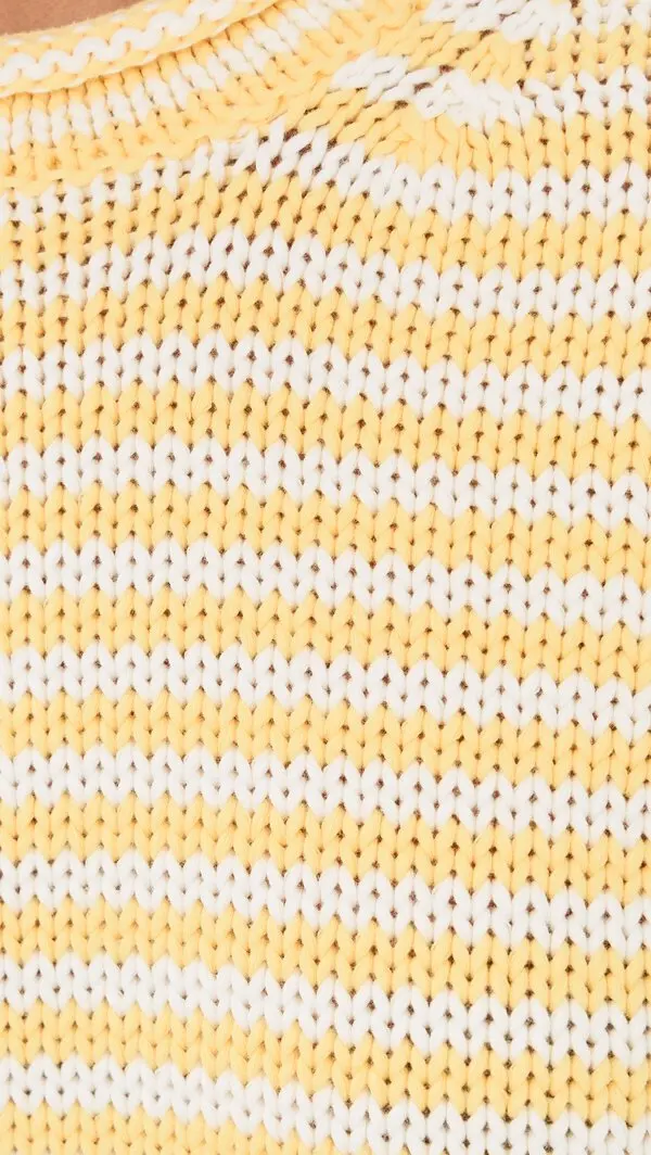 LA LIGNE Fine Stripe Mini Marina Sweater