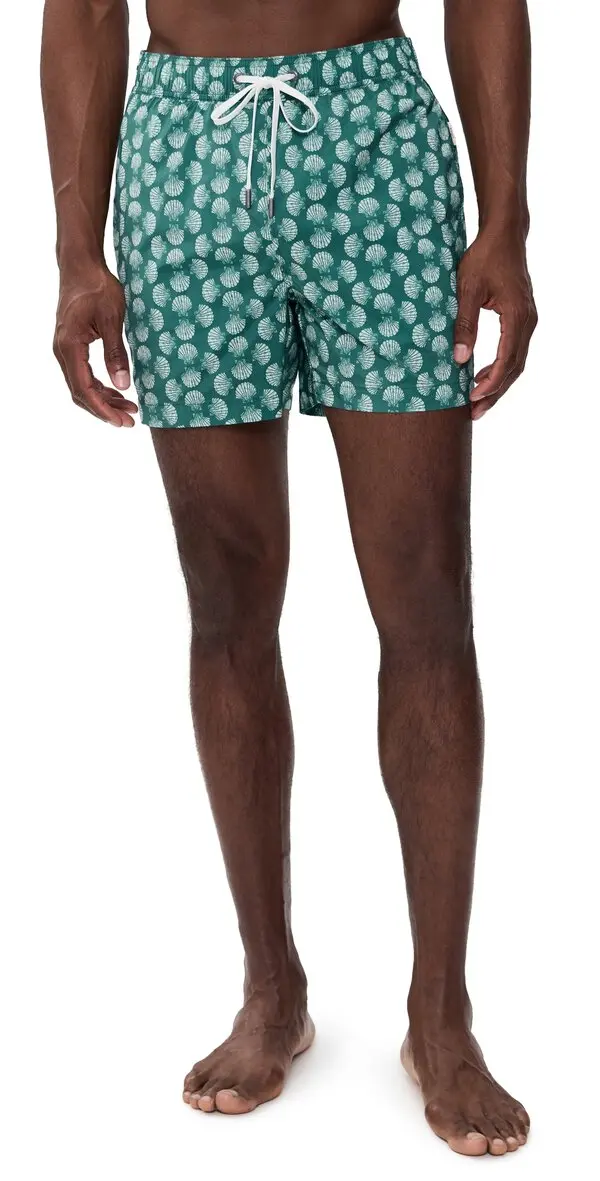 Onia Charles 5 Swim Trunks - Aloe Multi