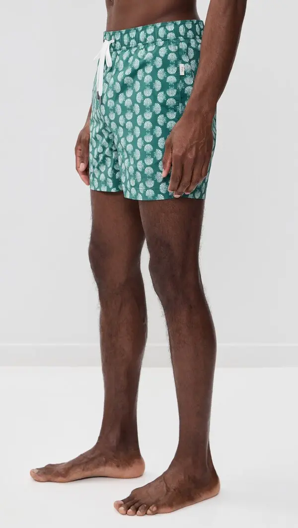 Onia Charles 5 Swim Trunks - Aloe Multi