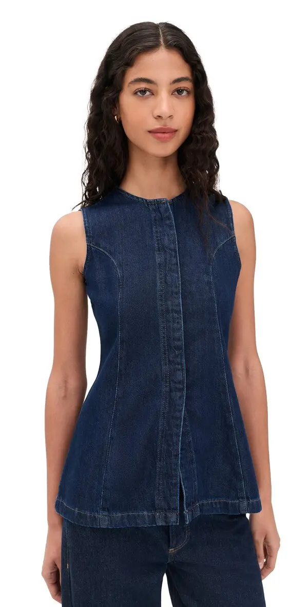 Joe's Jeans Seamed Denim Tunic