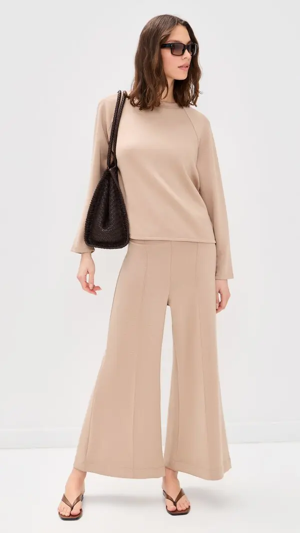 RIPLEY RADER Cropped Wide Leg Pants