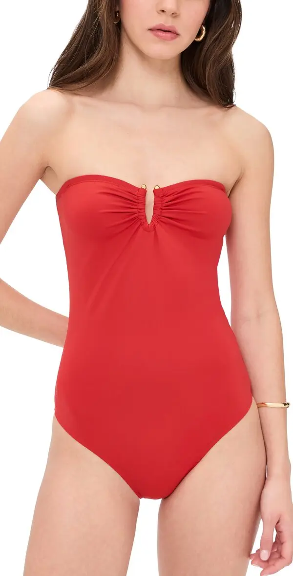NILI LOTAN One-piece Bathing Suit - Red