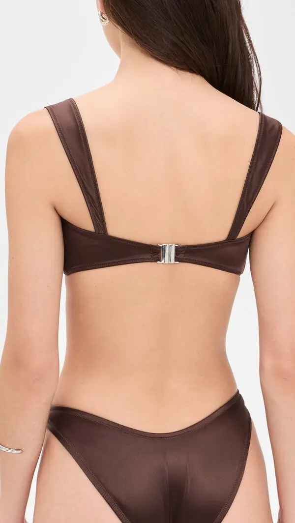 Lioness Lila Bikini Top - Chocolate