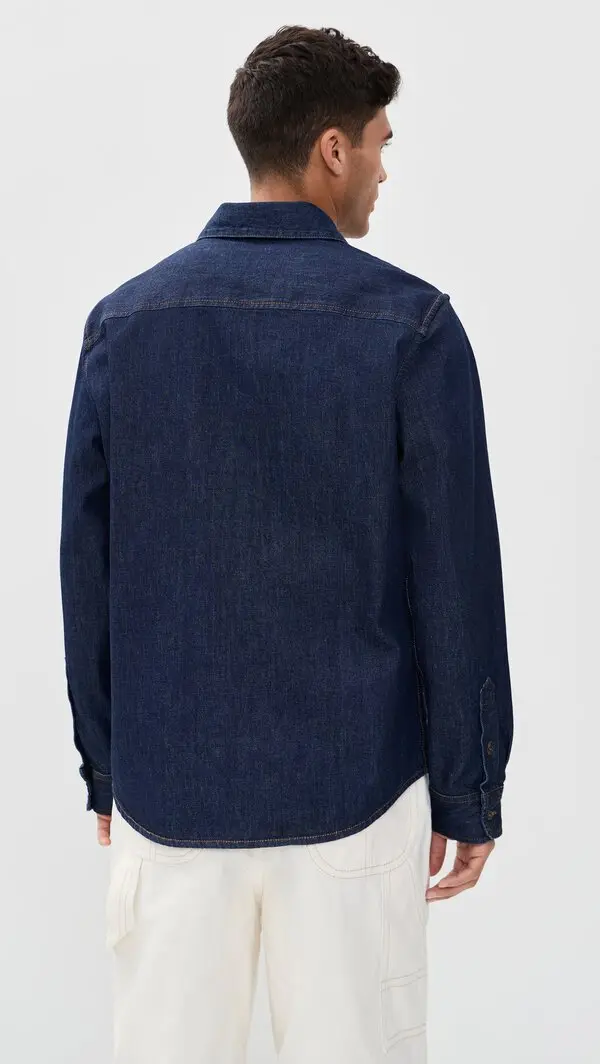 AMI Paris Raw Denim Shirt