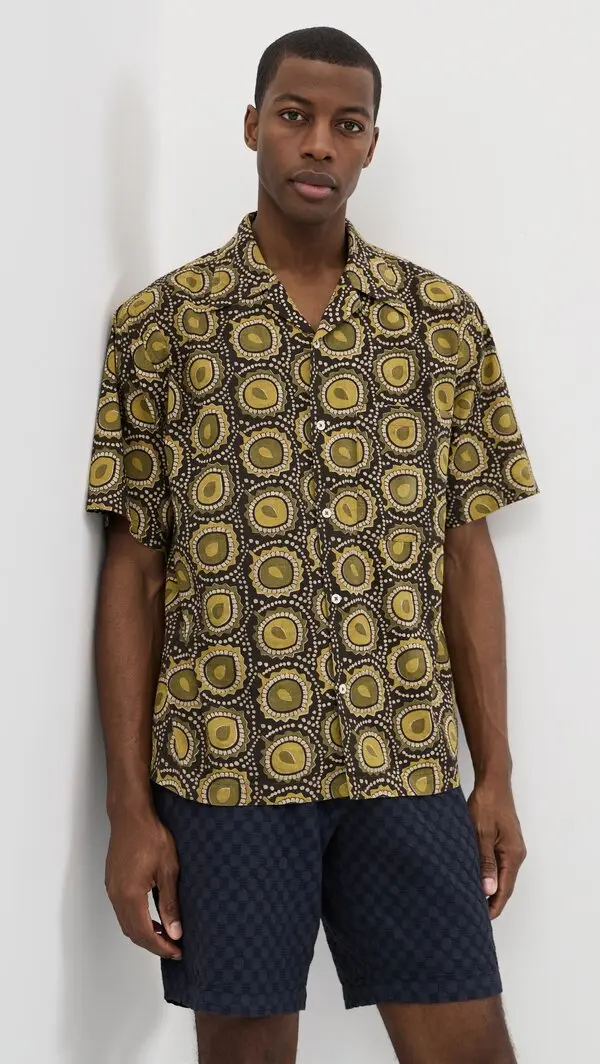 Universal Works Camp Shirt - Olive