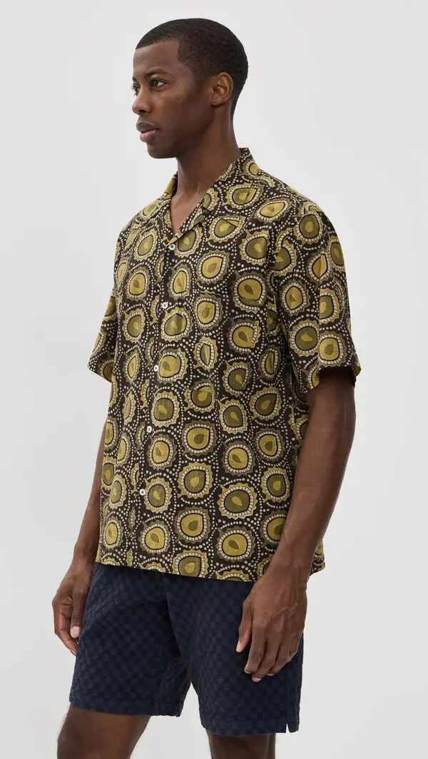 Universal Works Camp Shirt - Olive