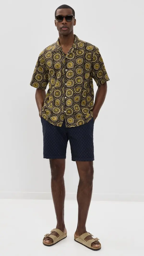 Universal Works Camp Shirt - Olive