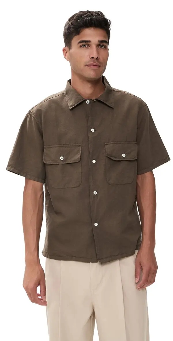 KNICKERBOCKER Cotton Linen Shirt