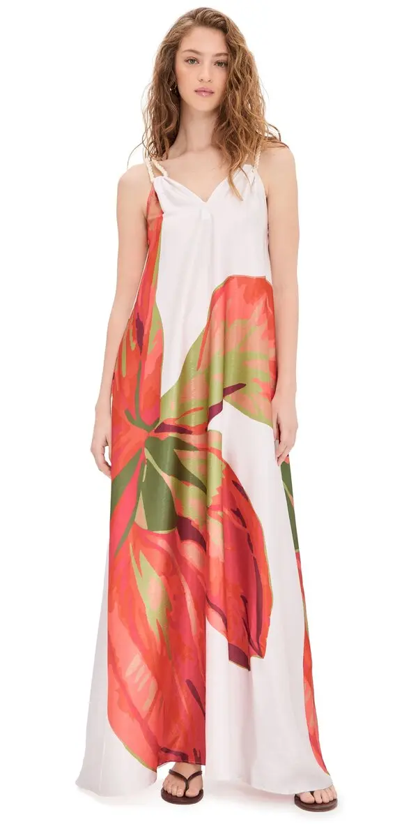 DIARRABLU Jwana Floral Maxi Dress - Sira Rose