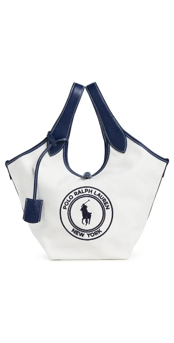 Polo Ralph Lauren Logo Canvas Tote - Paper