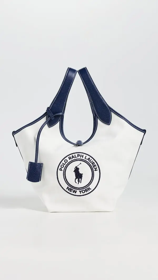 Polo Ralph Lauren Logo Canvas Tote - Paper