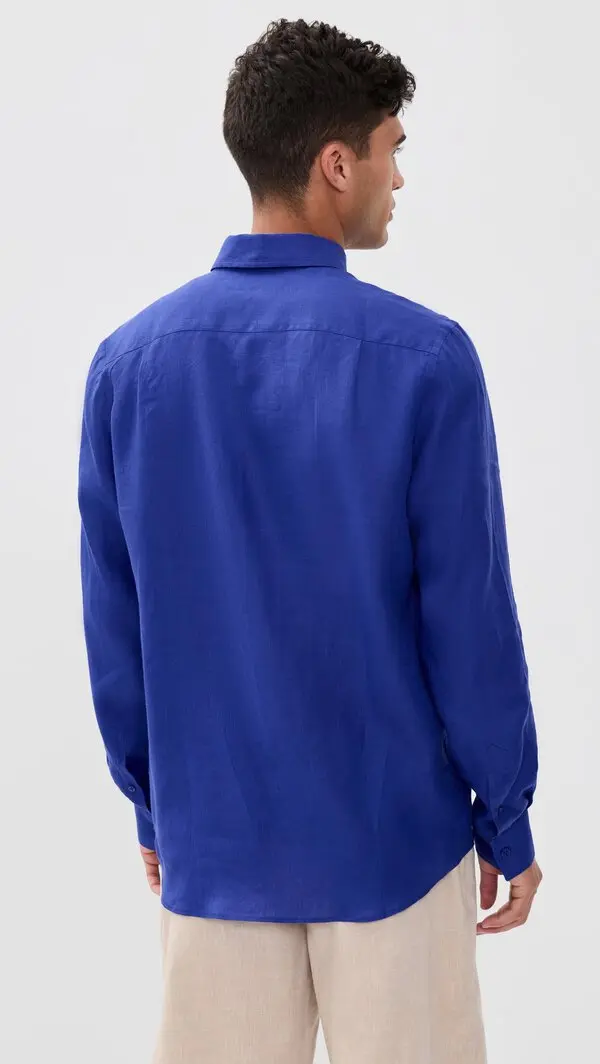 Vilebrequin Caroubis Linen Shirt - Marrakech
